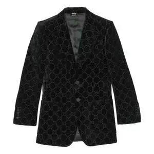 Gucci Gg Velvet Jacket