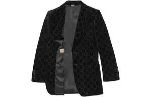 Gucci Gg Velvet Jacket