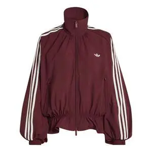Adidas Blousy Oversized Track Top Asia Sizing - Shadow Red