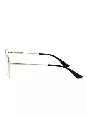 Alexander McQueen Metallic Square-frame Sunglasses