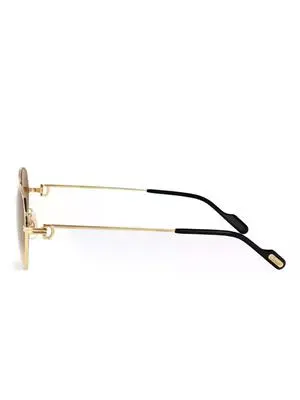 Cartier Geometric-frame Sunglasses
