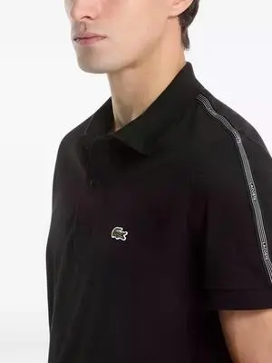 Lacoste Logo-patch Tape-detail Polo Shirt