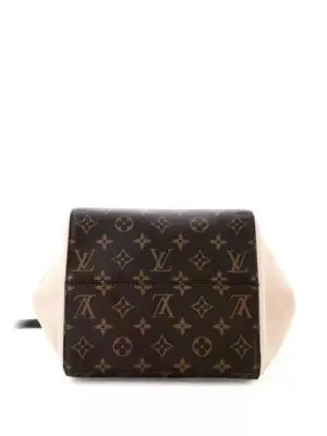 LOUIS VUITTON Fold Tote Monogram Canvas And Leather Pm Satchel