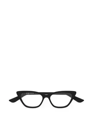 Alexander McQueen Cat-eye Glasses - Black