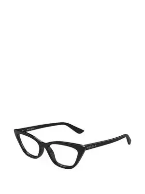 Alexander McQueen Cat-eye Glasses - Black