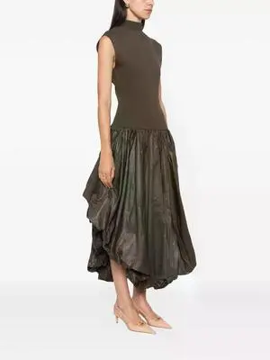 Aje Venetia Sleeveless Balloon-skirt Midi Dress