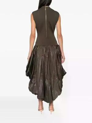 Aje Venetia Sleeveless Balloon-skirt Midi Dress