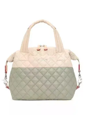 Mz Wallace Small Sutton Deluxe Ii Quilted Tote Bag - Neutrals