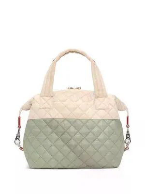 Mz Wallace Small Sutton Deluxe Ii Quilted Tote Bag - Neutrals