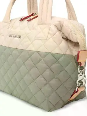 Mz Wallace Small Sutton Deluxe Ii Quilted Tote Bag - Neutrals