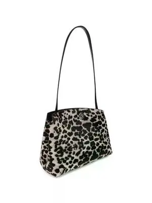 LIFFNER Pushlock Leopard-print Shoulder Bag