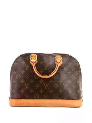 LOUIS VUITTON Alma Handbag Monogram Canvas Pm Satchel