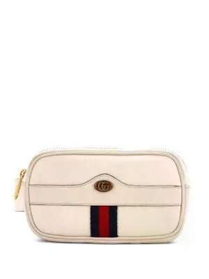 Gucci Ophidia Leather Mini Belt Bag