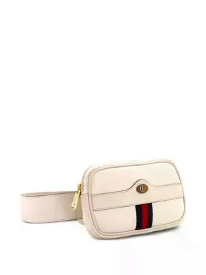 Gucci Ophidia Leather Mini Belt Bag