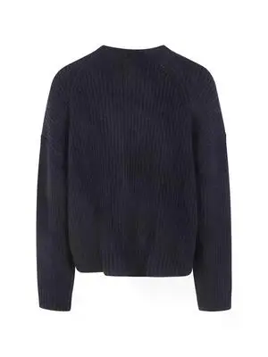 REPRESENT Ribbed-knit Wool Cardigan