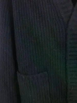 REPRESENT Ribbed-knit Wool Cardigan