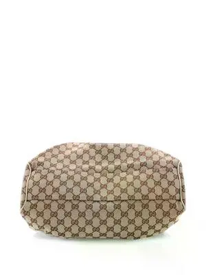 Gucci Sukey Gg Canvas With Leather Medium Tote Bag - Neutrals