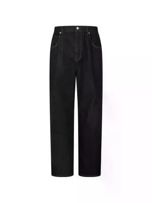 STUDIO TOMBOY Concealed-drawstring Straight-lrg Jeans