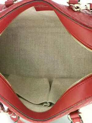Gucci Convertible Top Handle Microguccissima Leather Small Crossbody Bag