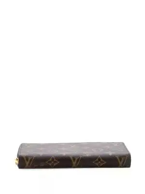 LOUIS VUITTON Zippy Wallet Monogram Canvas Small Wallets - Brown