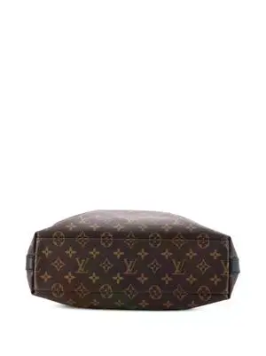 LOUIS VUITTON Kitan Handbag Macassar Monogram Canvas Tote Bag - Brown
