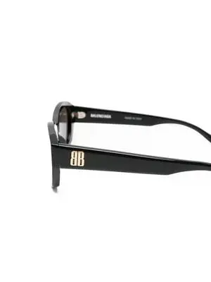 Balenciaga Bb Logo-plaque Sunglasses