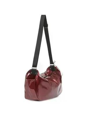 JACK GOMME Liris Light Metallic-effect Shoulder Bag - Red