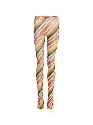 JEAN PAUL GAULTIER The Retro Stripe Trousers - Neutrals