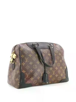 LOUIS VUITTON Retiro Nm Handbag Monogram Canvas And Leather Satchel - Black