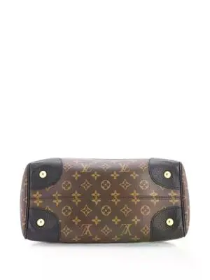 LOUIS VUITTON Retiro Nm Handbag Monogram Canvas And Leather Satchel - Black