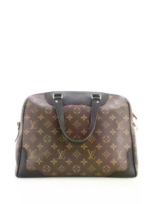 LOUIS VUITTON Retiro Nm Handbag Monogram Canvas And Leather Satchel - Black