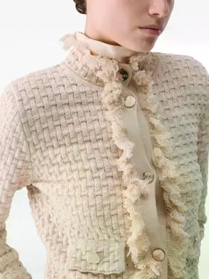 Liu Jo Jacket With Frayed Details