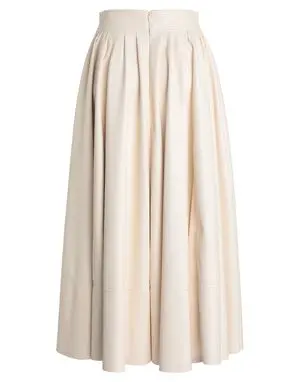 Philosophy Di Lorenzo Serafini Maxi Skirt Ivory Size Polyester
