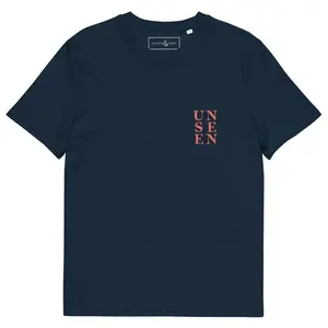 ANCHOR & CREW Navy Eighteen Unseen Editions Organic Cotton T-shirt - Blue
