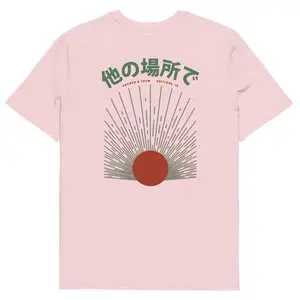 ANCHOR & CREW Cotton Nineteen Elsewhere Editions Organic Cotton T-shirt - Pink