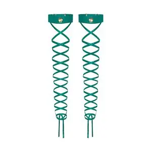 EMPRESS MIMI Venus Leg Wraps With Shell Detail - Green