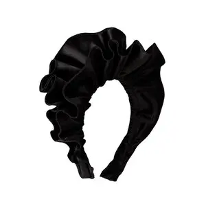 SIBI HATS Dina Headband Scrunchie Set - Black