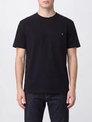 Valentino Garavani Slim Fit Vlogo Signature Cotton Pocket T-shirt - Black