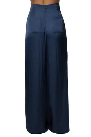 JLUXLABEL Core Form Pleated Trouser - Blue