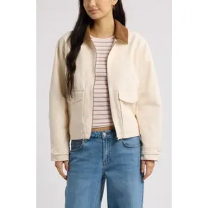 Bp. Cotton Canvas Barn Jacket - Ecru