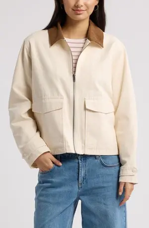 Bp. Cotton Canvas Barn Jacket - Ecru