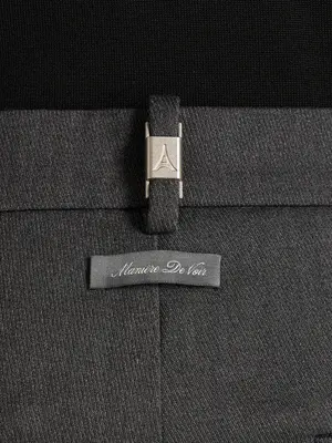Manière De Voir Boris Tailored Button Cuff Trousers