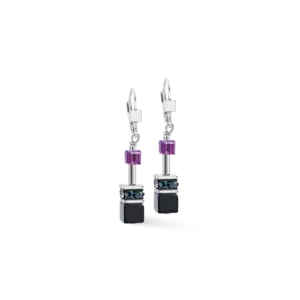 COEUR DE LION Geocube® Iconic Precious Earrings - Twilight