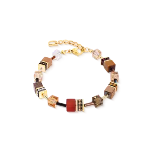 COEUR DE LION Geocube® Iconic Precious Bracelet - Brown-red