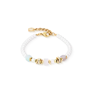 COEUR DE LION Beads & Pearls Spike Bracelet - Multicolor Pastel
