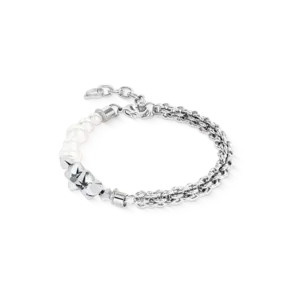 COEUR DE LION Bracelet Dancing Crystals Fusion - White-silver