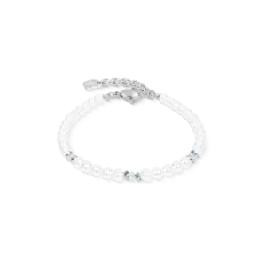 COEUR DE LION Bracelet Modern Icon - White-silver