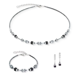 COEUR DE LION Cube Eclipse Bracelet Onyx