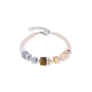COEUR DE LION Geocube® Precious Nature Bracelet Tricolor - Beige