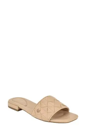Calvin Klein Theona Slide Sandal - Light Natural